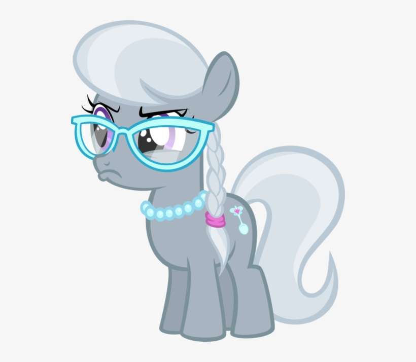 Silver Princess Crown Clipart - Mlp Silver Spoon Vector PNG Image ...