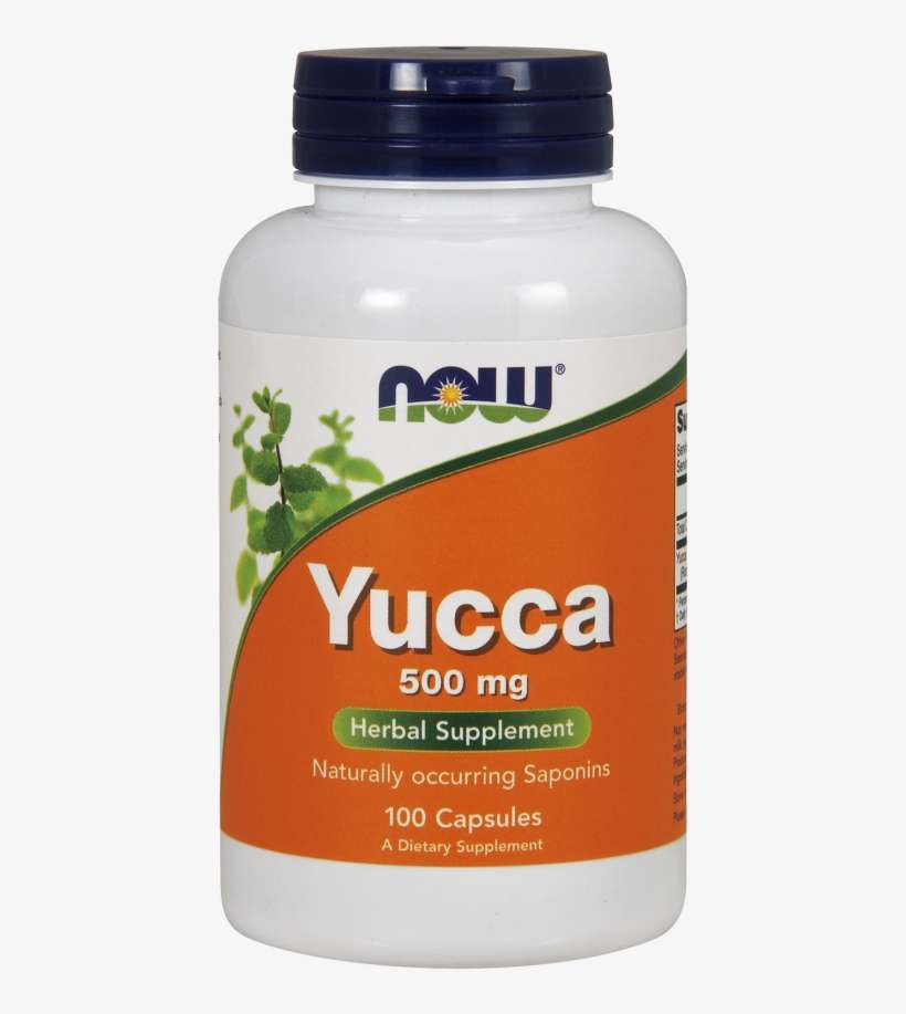 Yucca 500 Mg - Now Foods, Yucca, 500 Mg, 100 Capsules PNG Image ...