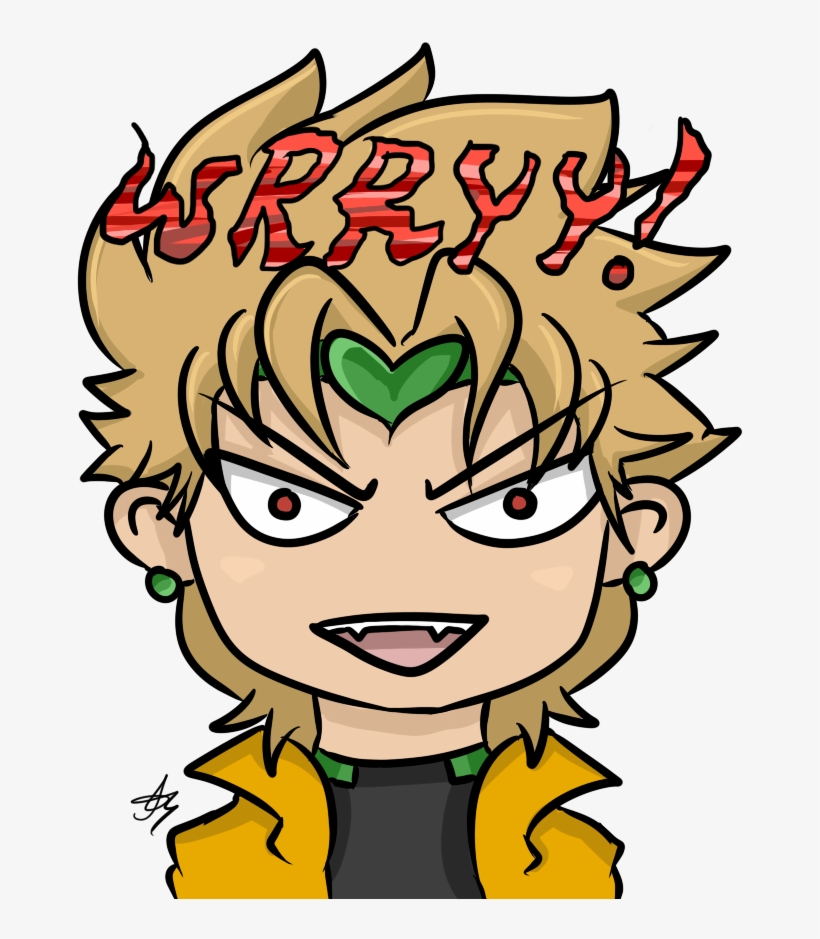 It Was I, Dio - Jojo's Bizarre Adventure PNG Image | Transparent PNG ...