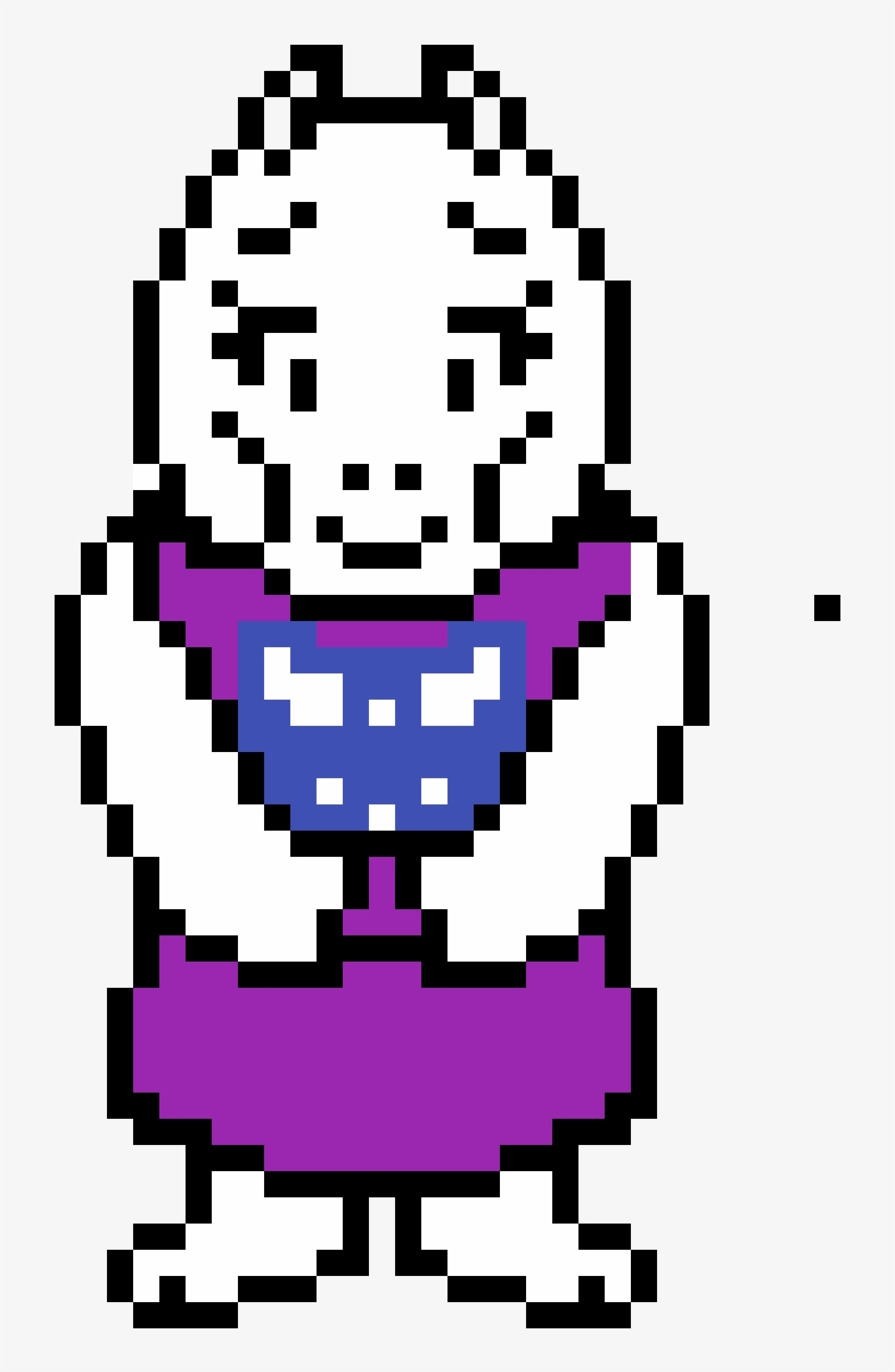 Download Toriel - Undertale Pixel Art Toriel | Transparent PNG Download ...