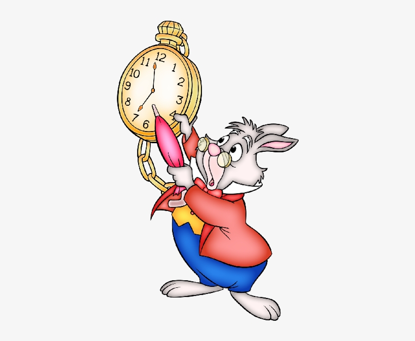 Download The White Rabbit Clipart From Disney's Alice In Wonderland ...