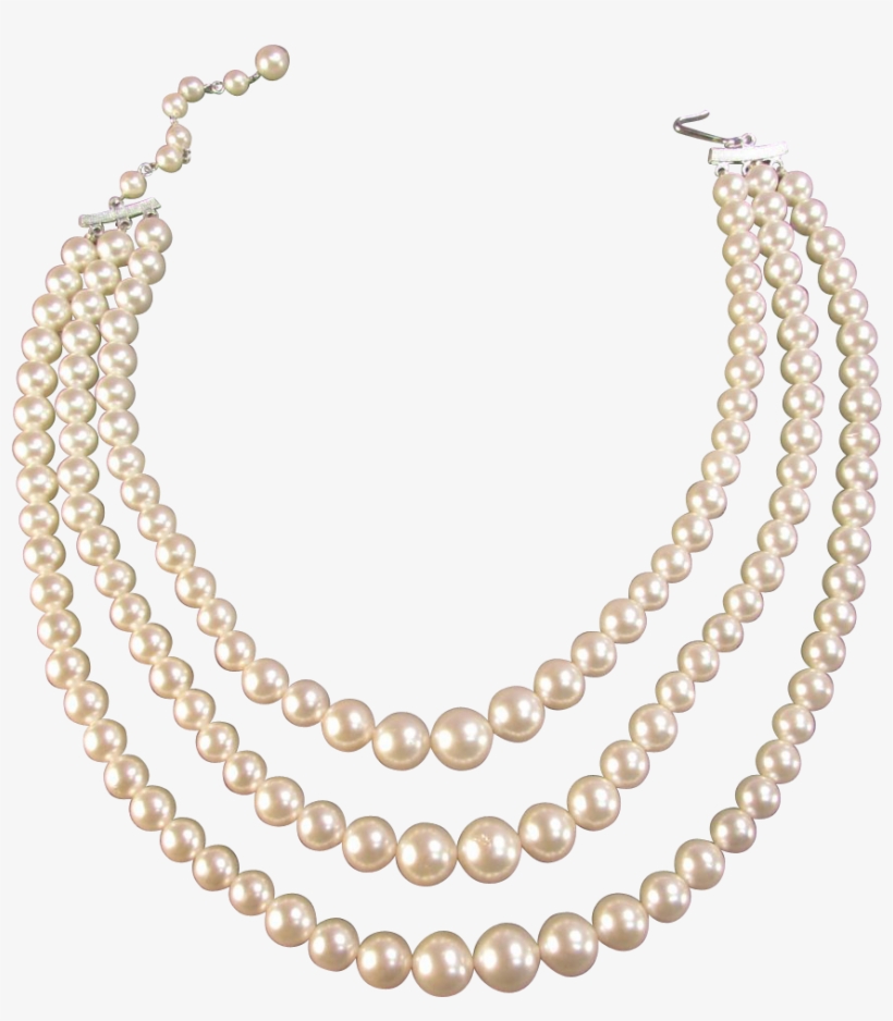 Necklace Clipart Pearl Strand PNG Image | Transparent PNG Free Download ...