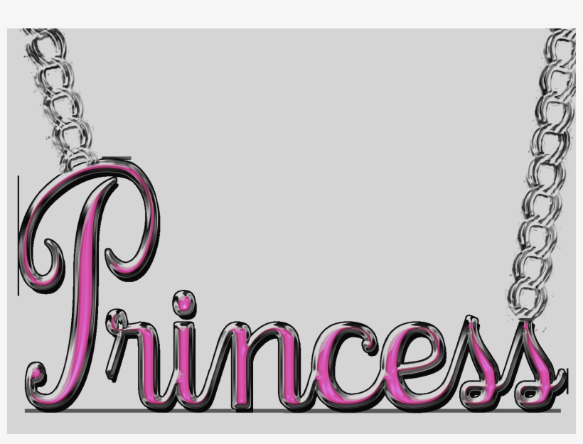 Clip Art Word Princess Necklace Png By Princessdawn755 PNG Image ...
