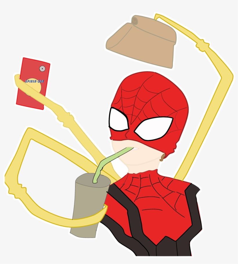 Multi-spider A Happy Peter - Spider PNG Image | Transparent PNG Free ...