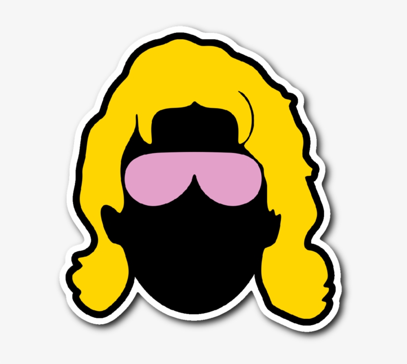 Flair Silhouette Sticker - Ric Flair Sticker PNG Image | Transparent ...