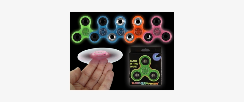 Turbo Fidget Spinner Tri Glowing Glow In The Dark Toy - Fidget Spinner ...