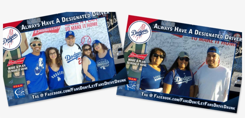 Dodgers Fans Always Have A Designated Driver - Flyer PNG Image ...