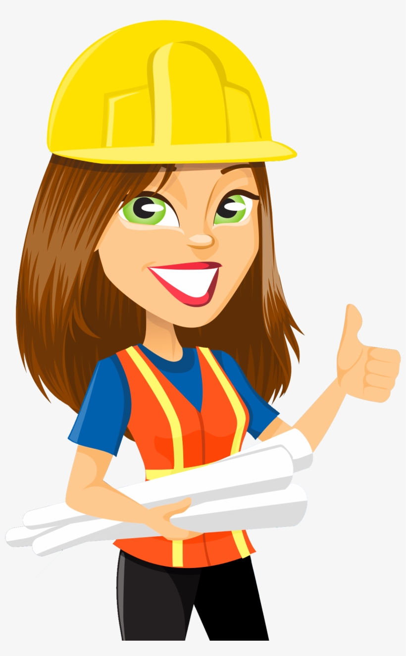 Woman Engineer Vector Png Transparent Image - Woman Engineer Clipart ...