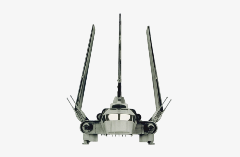 Front View Of A Lambda-class Shuttle - Lambda Class Shuttle Png PNG ...