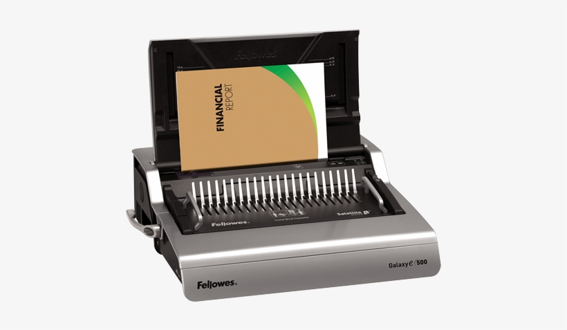 1 - Fellowes Binding Machine Galaxy E500 PNG Image | Transparent PNG ...