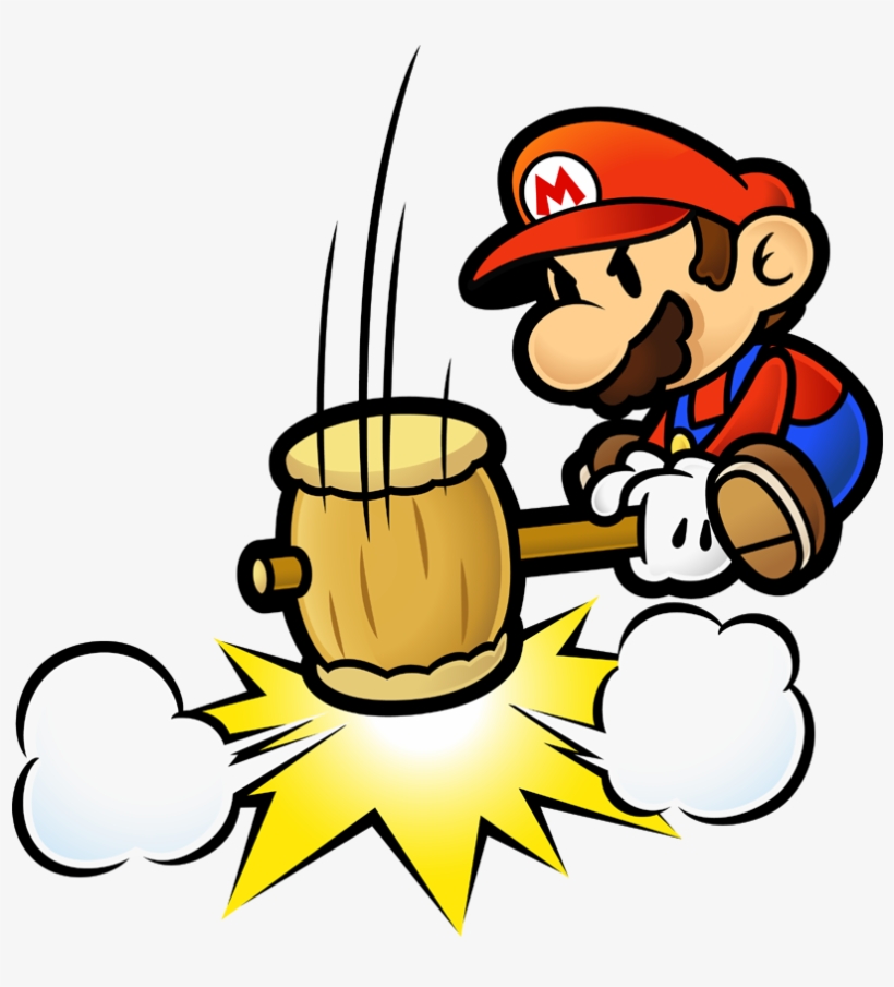 The Thousand-year Door Render - Paper Mario 1 Png PNG Image ...