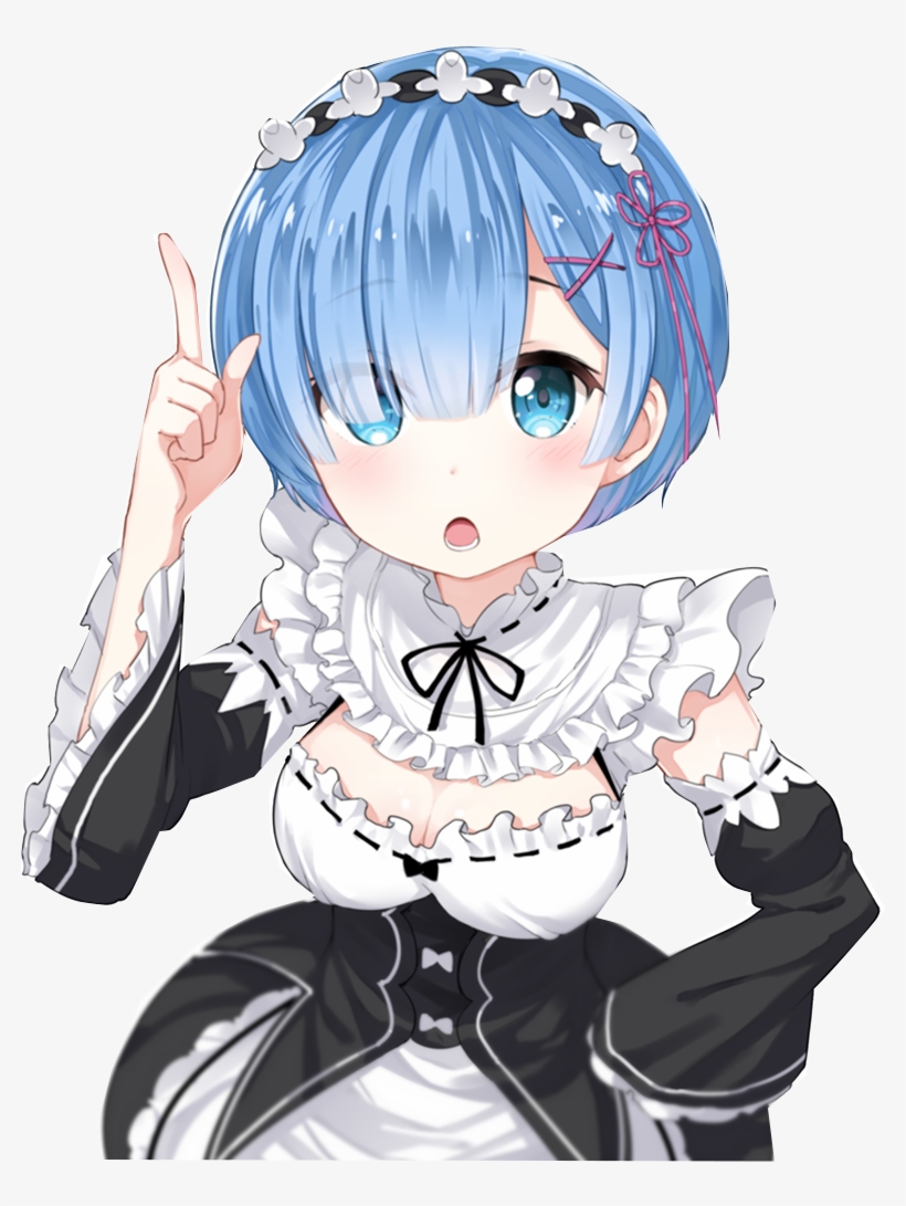 Download Sticker De Larryanonymous Sur Kikoojap Anime Rem Sticker - Rem ...