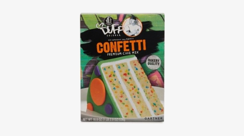 Birthday Confetti Cake Duff Mix - Duff Goldman Professional Bakery ...