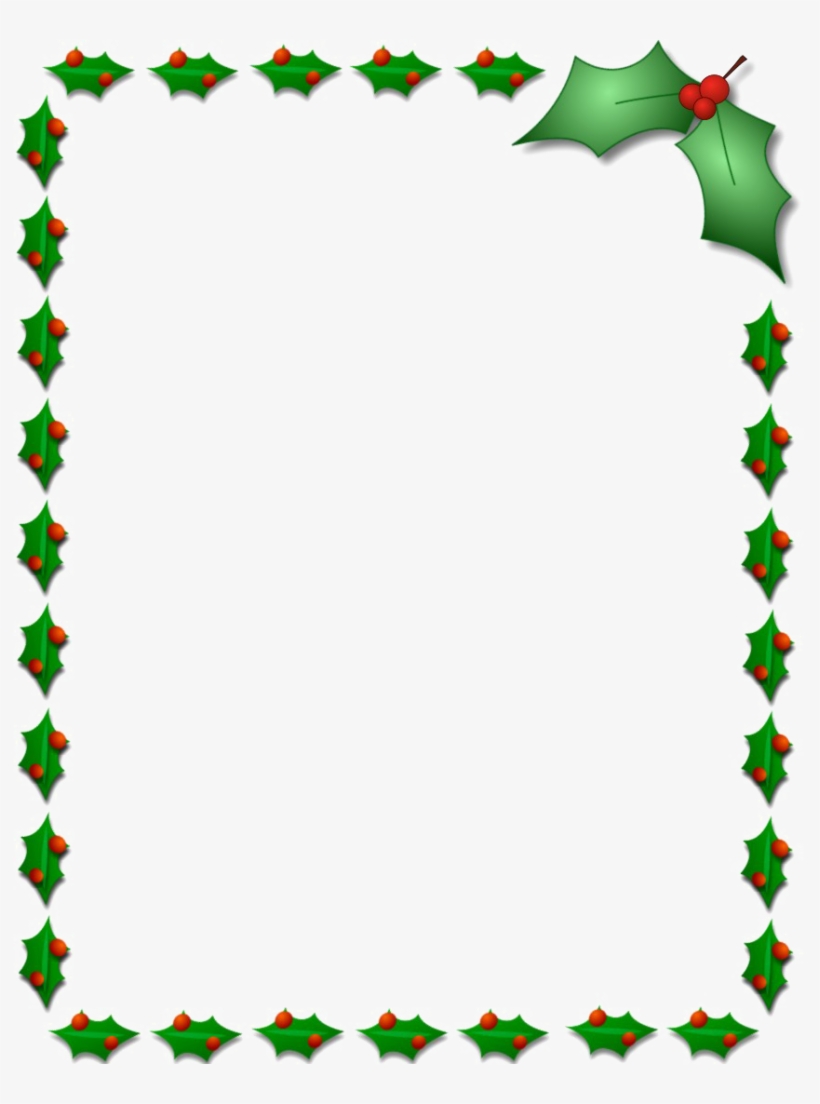Holly Border PNG Image | Transparent PNG Free Download on SeekPNG