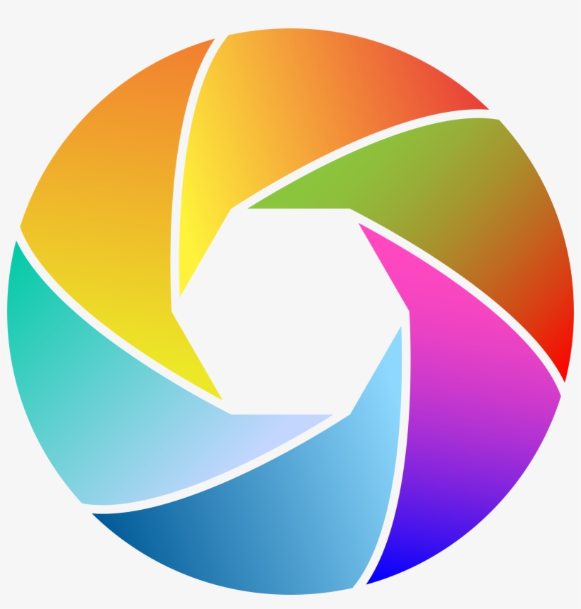 Download Clipart - Colorful Camera Shutter Png | Transparent PNG ...