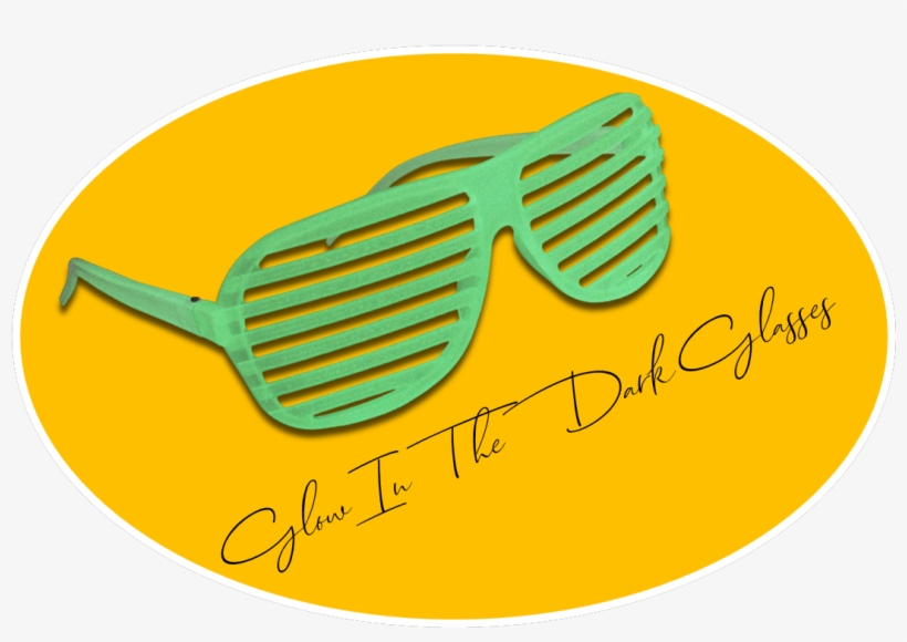 Glow In The Dark Retro Shutter Shades - Shutter Shades PNG Image | Transparent PNG Free Download ...