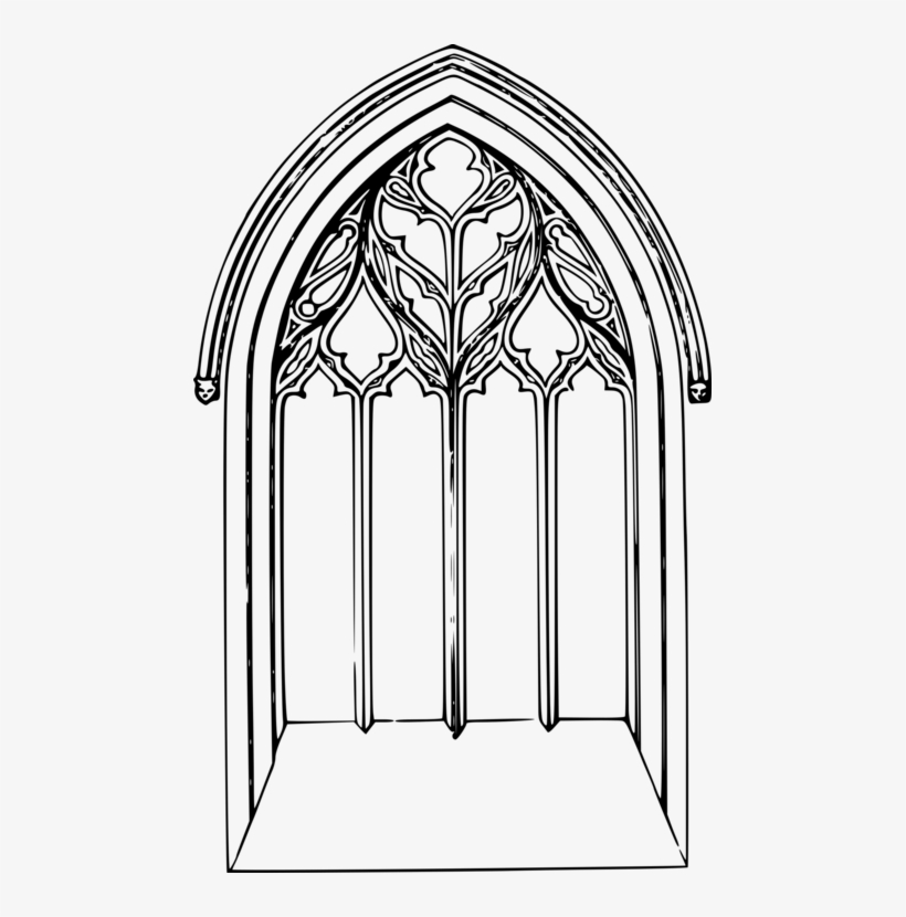Gothic Window Clipart