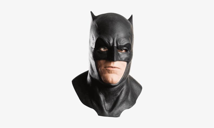 Adult Batman Full Latex Mask - Superman Vs Batman Mask PNG Image ...