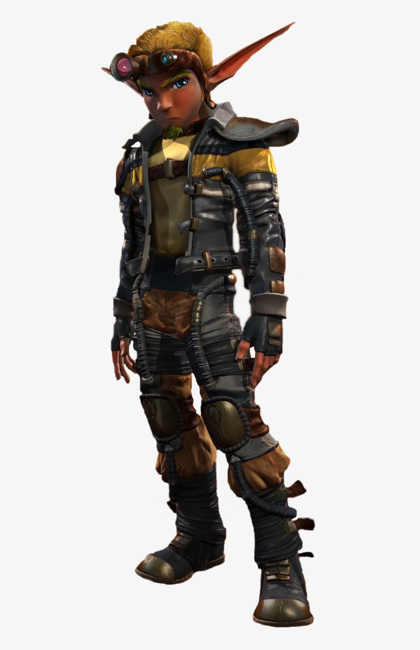 Jak From Jak X Render - Jak X Jak Model PNG Image | Transparent PNG ...