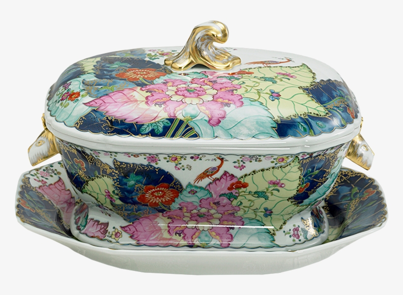 Mottahedeh Tobacco Leaf Tureen PNG Image | Transparent PNG Free ...