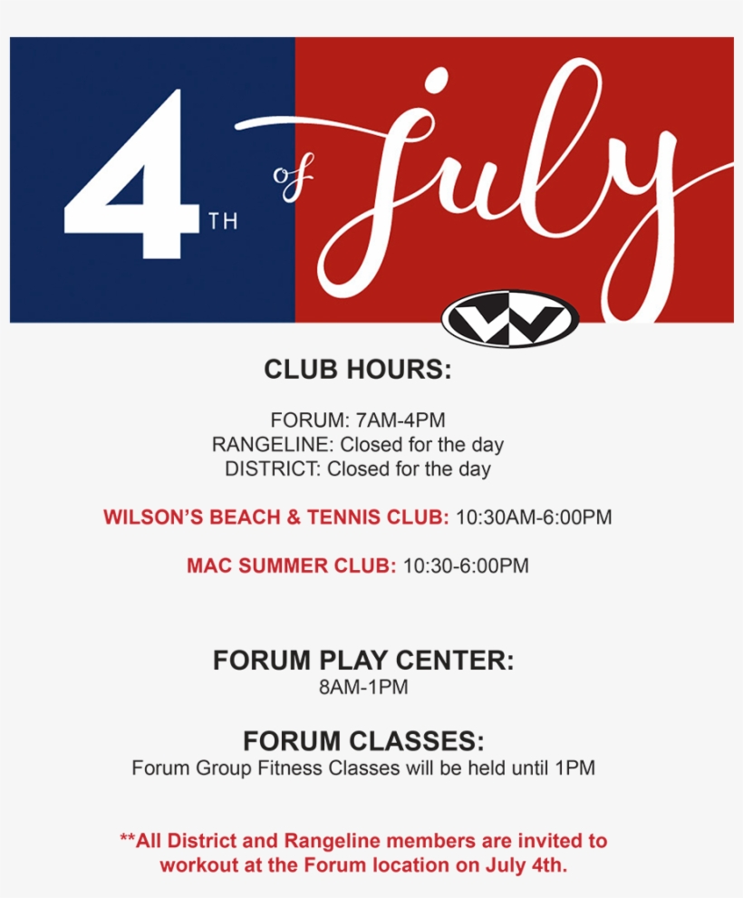 July 4th Hours2018 - 4th Of July Party PNG Image | Transparent PNG Free ...