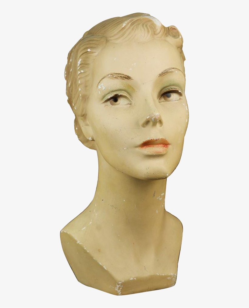 M#century Mannequin Millinery Head From Millinery Salon - Fashion PNG ...