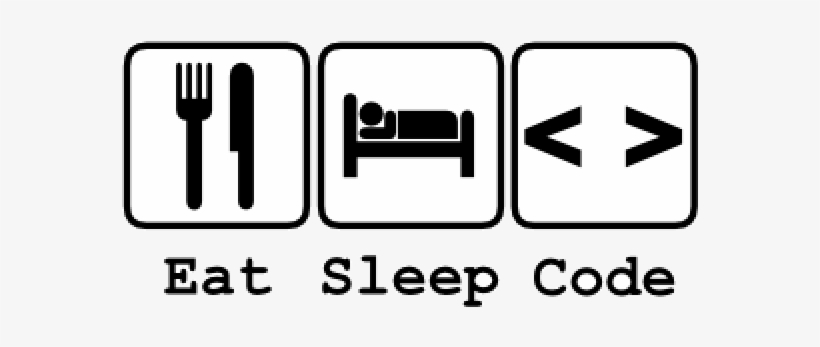 Download Eat Sleep Png Clip Free Library - Eat Sleep Code | Transparent ...