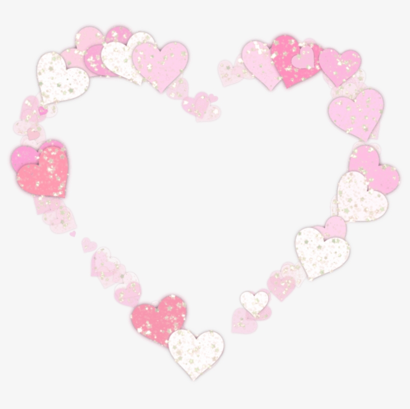 Download 15 Pink Heart Frame Png For Free On Mbtskoudsalg - Glitter ...