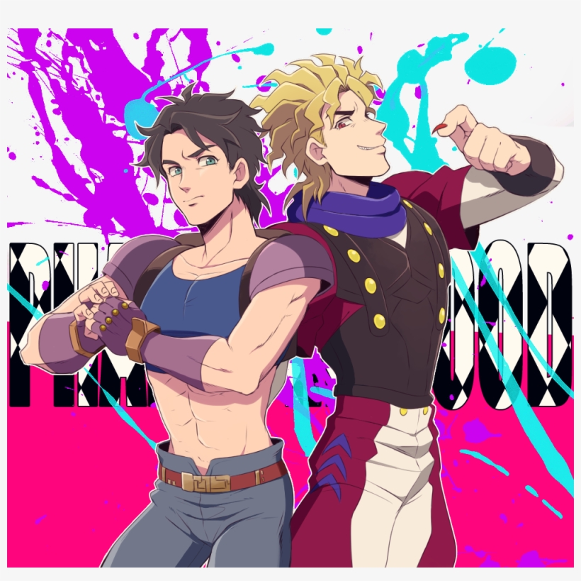 Resized To 85% Of Original - Jojo's Bizarre Adventure PNG Image ...
