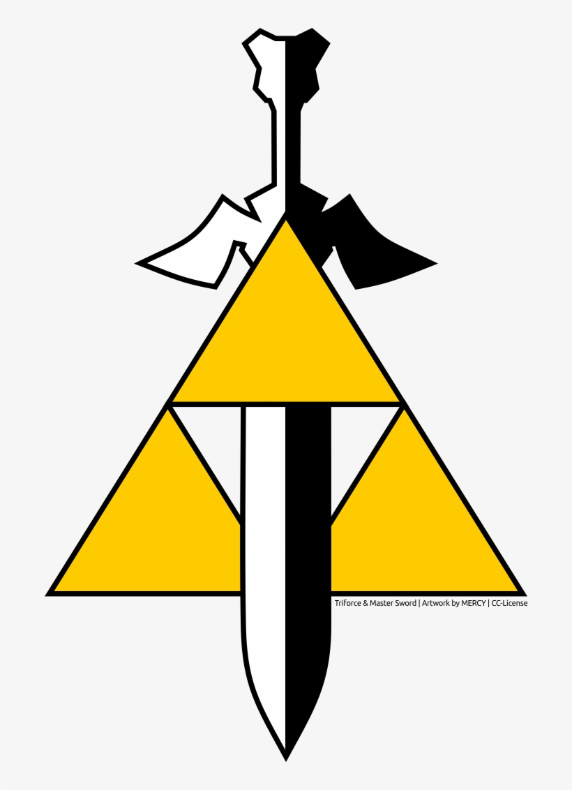 Master Sword Cliparts - Triforce PNG Image | Transparent PNG Free ...