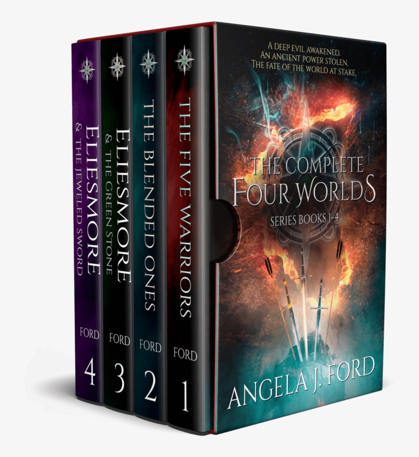 Fourworldsboxed - Complete Four Worlds Series PNG Image | Transparent ...