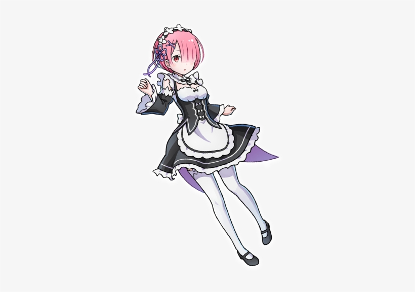 Download Emilia - Ram Re Zero No Background | Transparent PNG Download ...