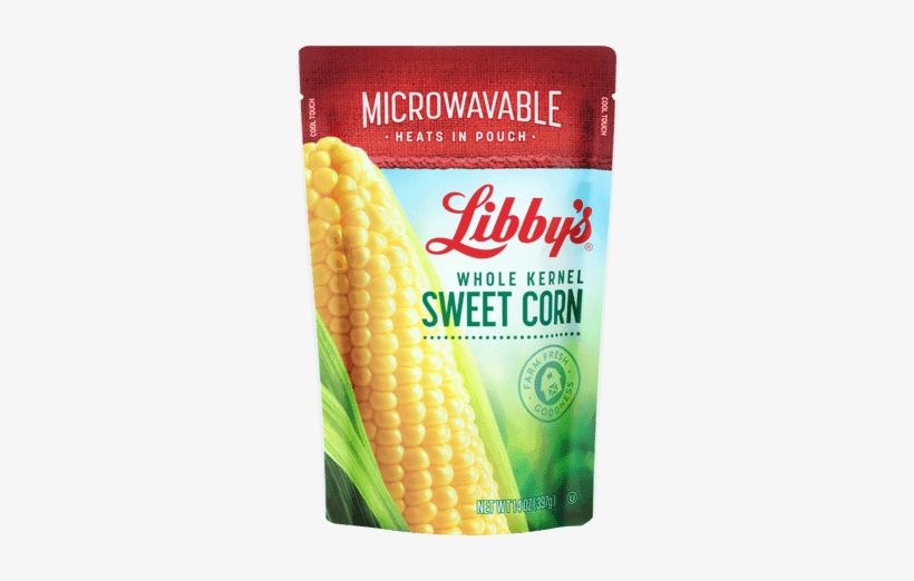 Whole Kernel Sweet Corn Pouch - Libby's Sweet Corn Pouch PNG Image ...