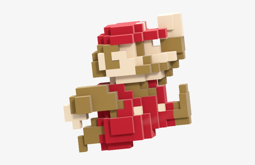 8 Bit Mario Smash Style 1 8 By Nibroc Rock-d99bvbs - Super Mario PNG ...