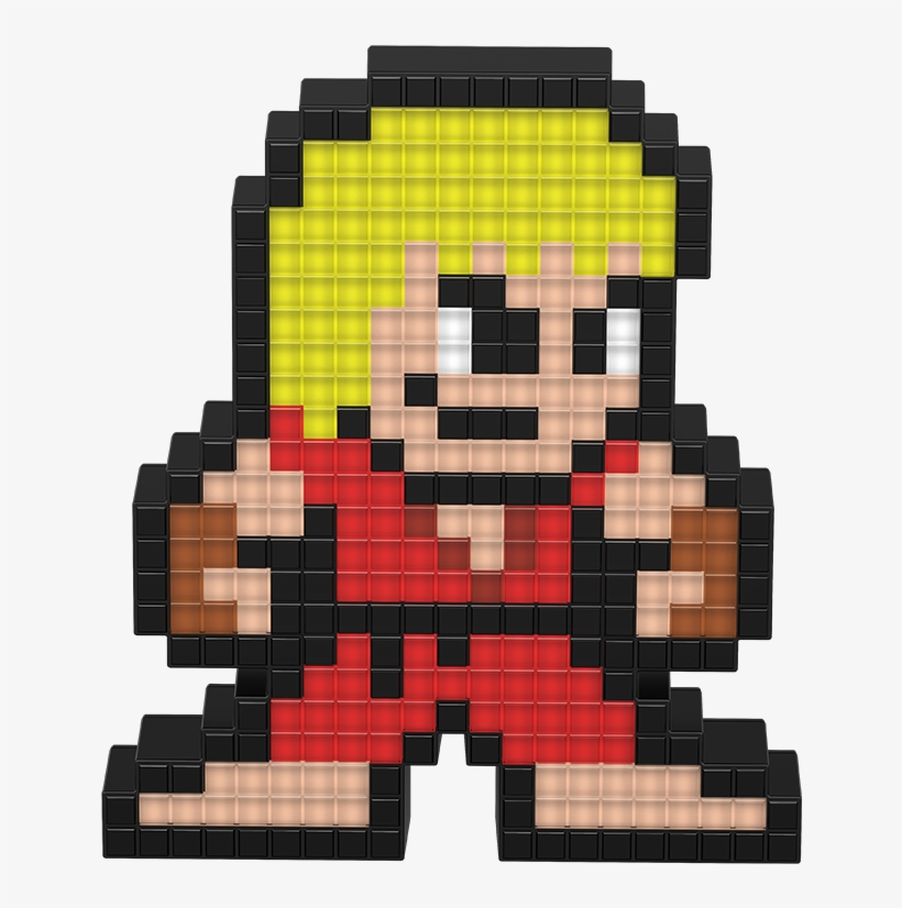 Ken - - Street Fighter Pixel Pals PNG Image | Transparent PNG Free ...