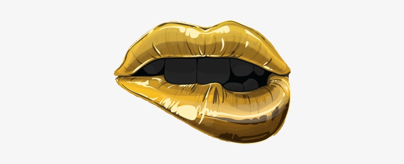Gold Lips Png Images | Lipstutorial.org