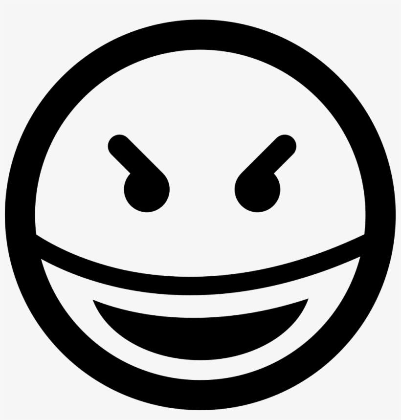 Download Evil Smile Square Emoticon Face Comments - Wink Smiley Face ...