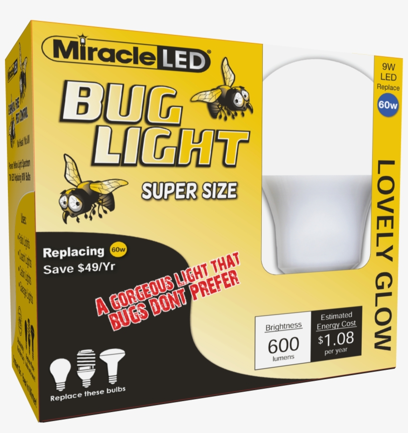 Miracle Led New Lovely Glow Mellow Yellow Led Outdoor - Super Bug ...