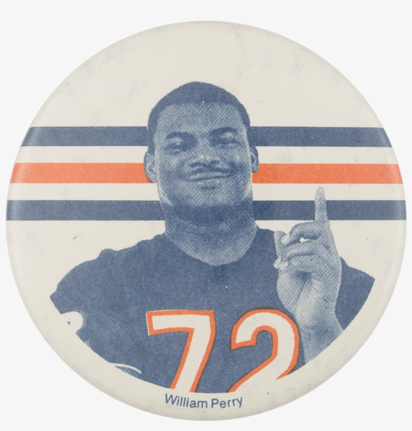 William Perry Chicago Bears - Emblem PNG Image | Transparent PNG Free ...
