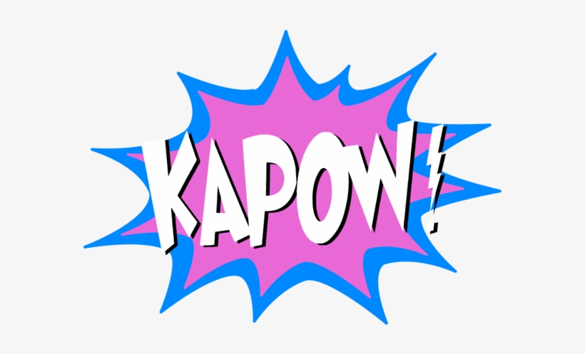 Kapow Comic PNG Image | Transparent PNG Free Download on SeekPNG
