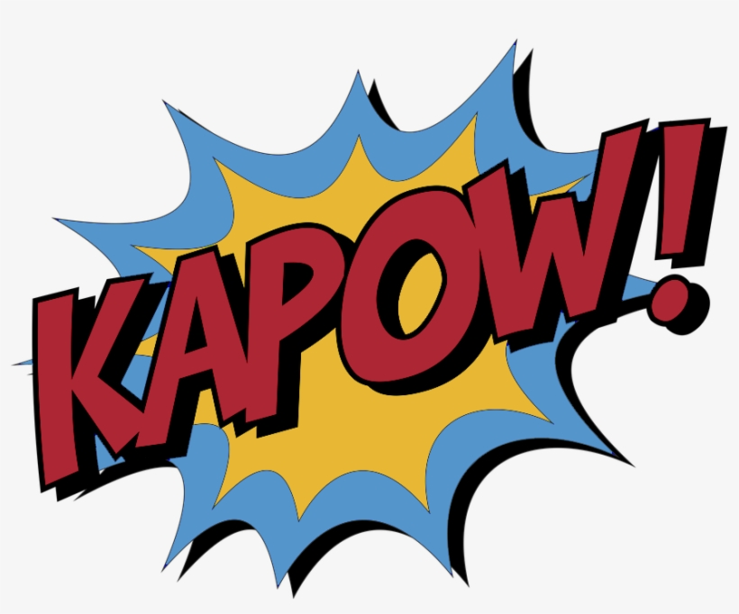 Kapow-1601675 960 720copy - Onomatopoeia Kapow PNG Image | Transparent ...