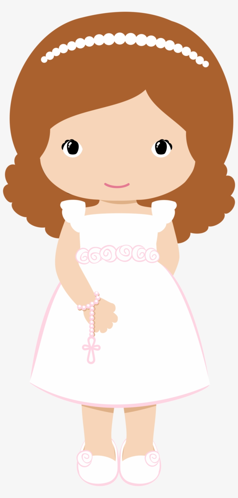 Banner Download Girls In Their First Communion Clip - First Communion ...