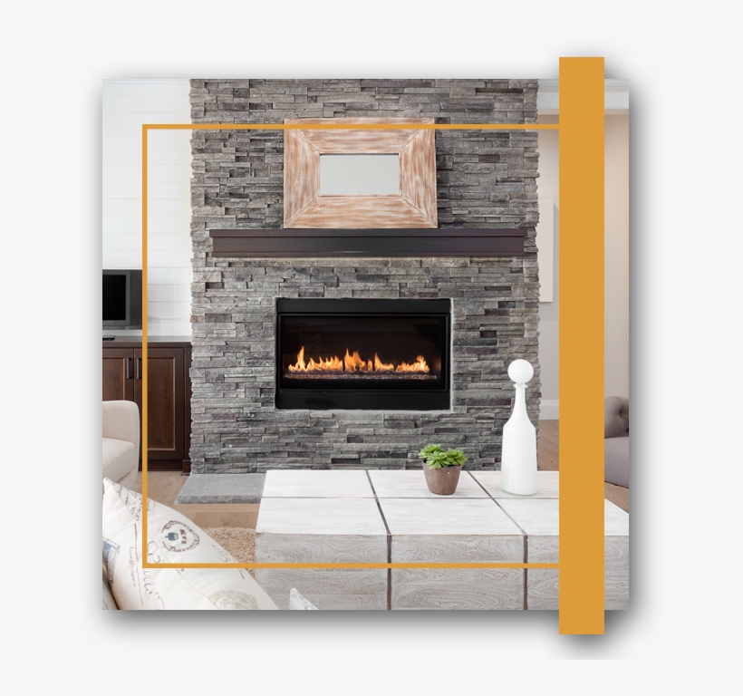 Welcome To Dunrite Chimney - Stone Fireplace PNG Image | Transparent ...