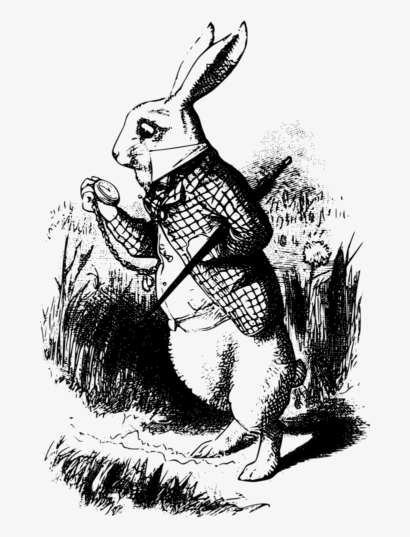 The White Rabbit - Sir John Tenniel White Rabbit PNG Image ...