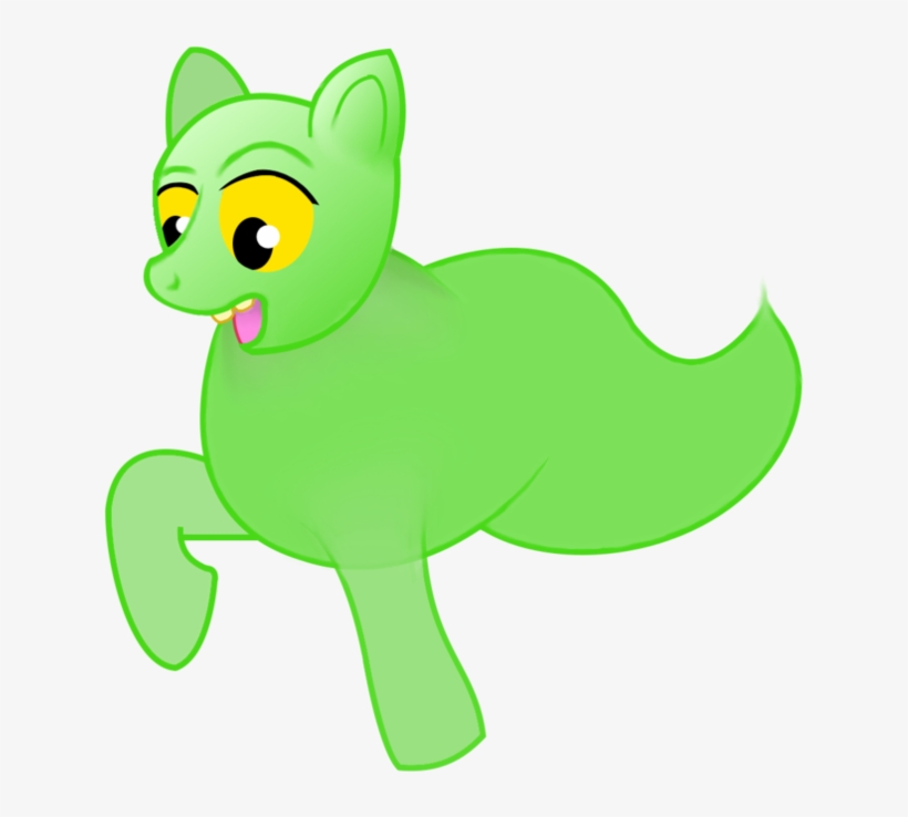The Pony Ghost By Banner Free - My Little Pony Slimer PNG Image ...
