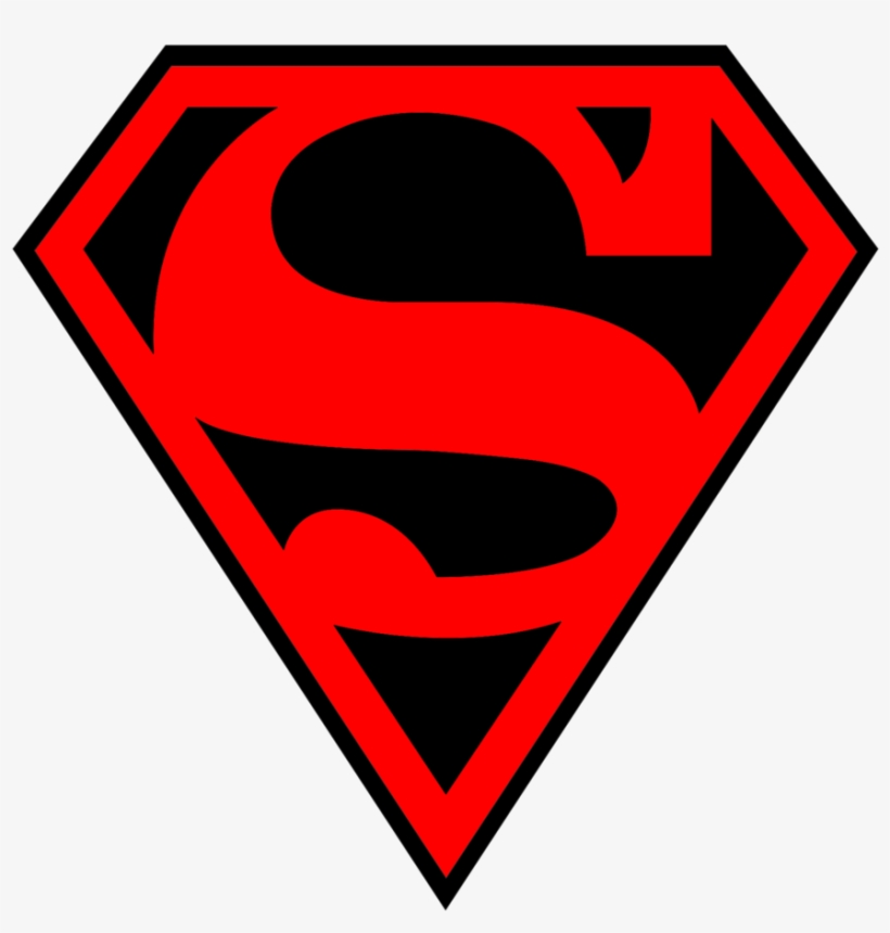 Red Superman Logo PNG Image | Transparent PNG Free Download on SeekPNG