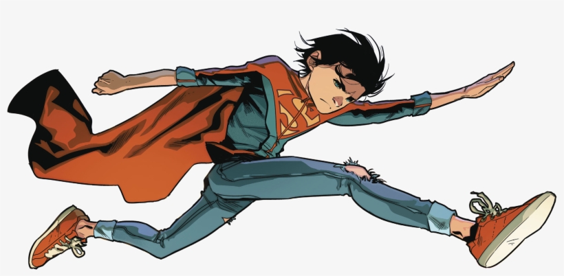 1mib, 2200x1000, Superboy Tr - Cartoon PNG Image | Transparent PNG Free ...