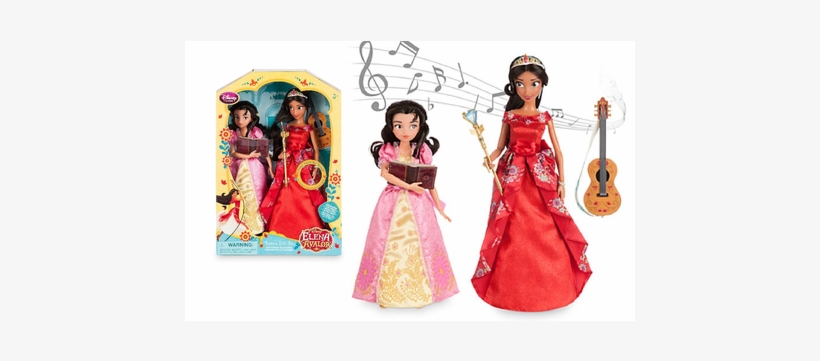 Elena Of Avalor Deluxe Singing Doll Set - Disney Princess Elena Doll ...