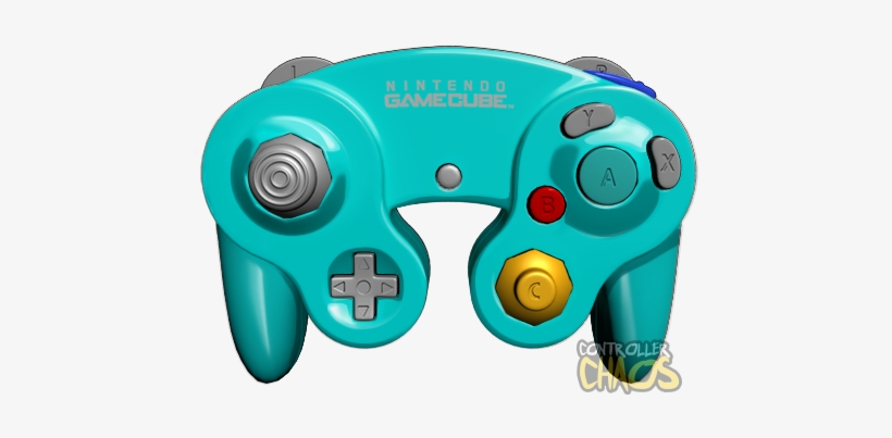 Emerald Blue - Nintendo Gamecube Controller Green PNG Image ...