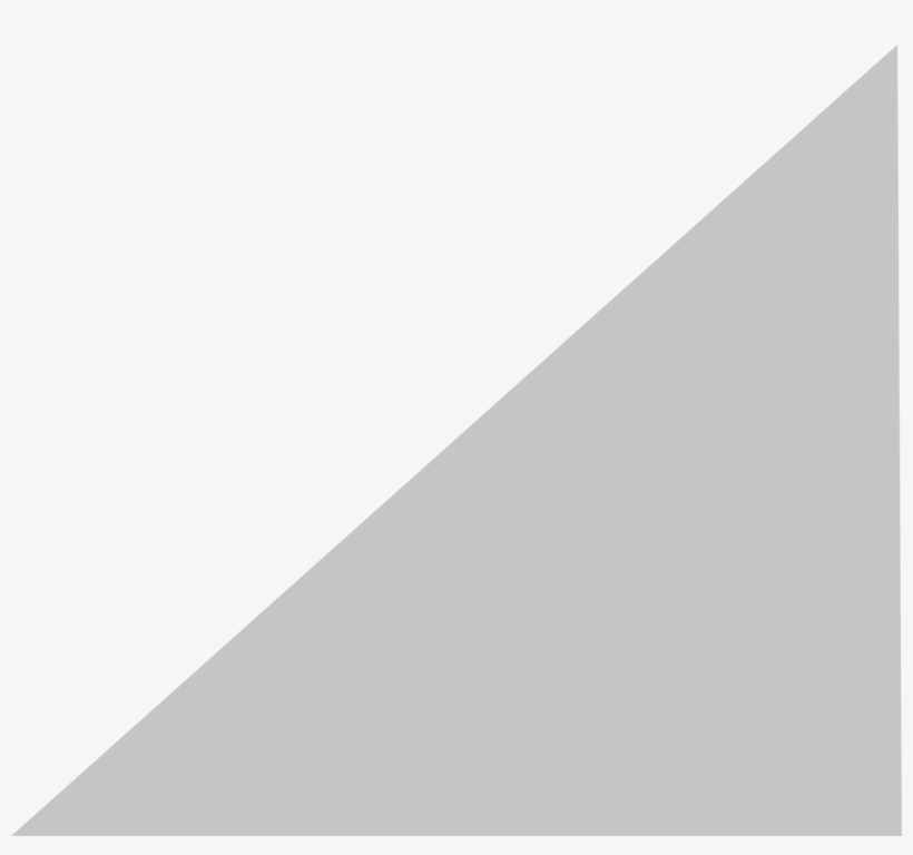 Download Welcome To Cmci - Grey Right Angle Triangle | Transparent PNG ...